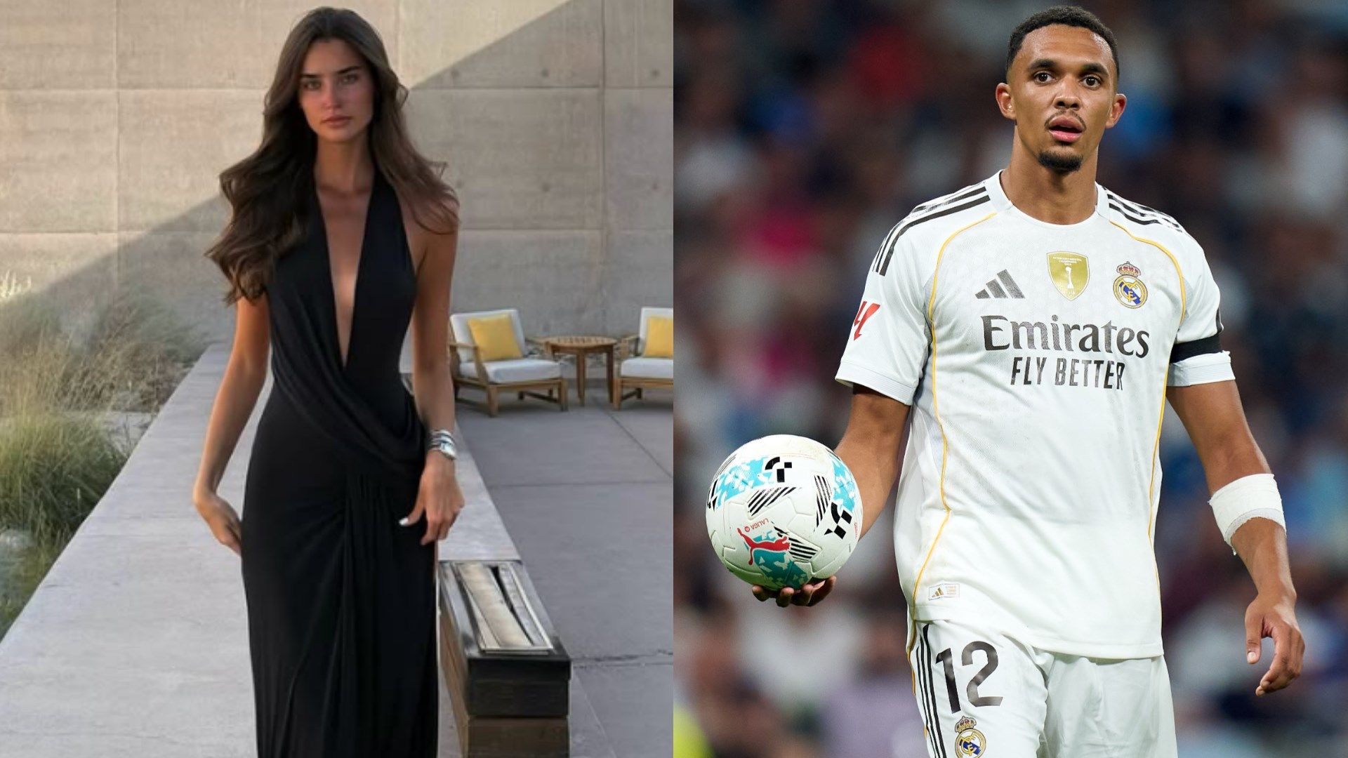 La novia modelo de Trent Alexander-Arnold, Estelle Behnke, comparte una foto enamorada con la ...
